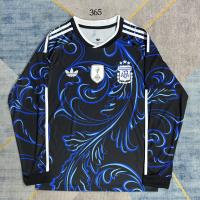 China Away Argentina Long Sleeve Football Jersey 26-27 Quick Drying Breathable Football Shirt for sale
