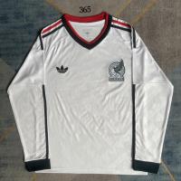 China Mexico Away Long Sleeved Soccer Jersey 26-27 Air Permeable Quick Drying for sale