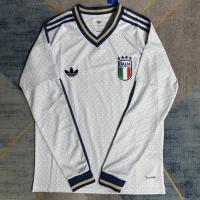 China Away Italy Long Sleeve Football Jersey 26-27 Air Permeable Quick Drying for sale