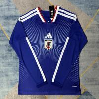 China Japan Home Long Sleeve Jersey 26-27 Quick Drying Breathable Football Shirt for sale