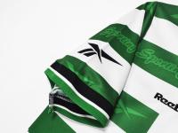 China Sporting Lisbon Retro Jersey Home 1999-2000 Quick Drying Breathable Football Shirt for sale