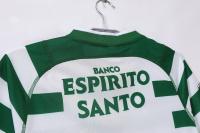 China Lisbon Home Vintage Short Sleeve Shirt 2003-04 Quick Drying Breathable Football Jersey for sale