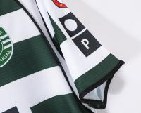 China Home Lisbon Vintage Short Sleeve Shirt 01-03 Quick Drying Breathable Football Shirt for sale