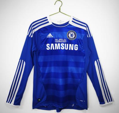 China Chelsea Retro Long Sleeve Football Shirt Home 10-11 Quick Drying Breathable for sale