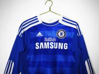 China Chelsea Retro Long Sleeve Football Shirt Home 10-11 Quick Drying Breathable for sale