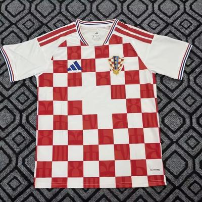 China New Croatia Home Jersey 26-27 Season Men Football Clothing Hot Pressing for sale