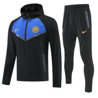 China Inter Milan Hooded Windbreaker Jacket Long Zip 26-27 New Season Club Football Training for sale