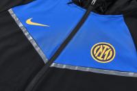 China Inter Milan Hooded Windbreaker Jacket Long Zip 26-27 New Season Club Football Training for sale