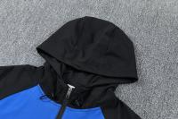 China Inter Milan Hooded Windbreaker Jacket Long Zip 26-27 New Season Club Football Training for sale