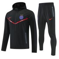 China Two Star Paris Men Hooded Windbreaker Jacket Long Zip 26-27 New Season Club Football for sale