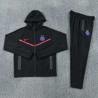 China Two Star Paris Men Hooded Windbreaker Jacket Long Zip 26-27 New Season Club Football for sale