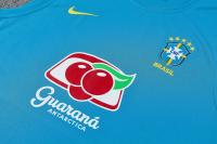 China Brazil Training Vest Blue Quick Drying Breathable 26-27 New Season Club Football for sale