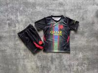 China Paris II Youth Football Jersey Home Quick Drying Breathable Children 26-27 New Season Club for sale