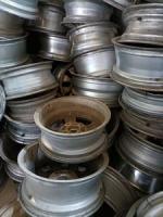 China Scrap Aluminum Car Wheels 95-99.9% Purity with 2.702g/cm³ Density for Metal Recycling for sale