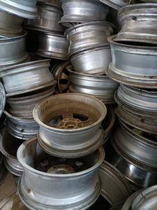 China Scrap Aluminum Car Wheels 95-99.9% Purity with 2.702g/cm³ Density for Metal Recycling for sale