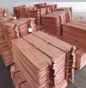 China High Purity 99.99% Electrolytic Copper Cathodes - 914mm x 914mm Sheets, 125kg Each for Electrical Applications for sale