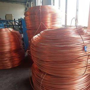 China 99.9% Purity Millberry Copper Wire Scrap 8-10mm Diameter for Industrial Recycling and Manufacturing for sale