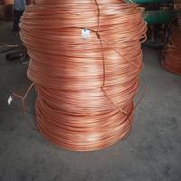 China 99.9% Pure Copper Wire Scrap 8mm-10mm Diameter for Electrical Components and Industrial Applications for sale