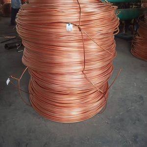 China 99.9% Pure Copper Wire Scrap 8mm-10mm Diameter for Electrical Components and Industrial Applications for sale