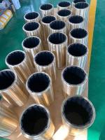 China Marine Cutlass Rubber Bearing Water Lubricated Cutlass Bearing For Propeller Shaft Shipyard for sale