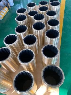 China Marine Cutlass Rubber Bearing Water Lubricated Cutlass Bearing For Propeller Shaft Shipyard for sale