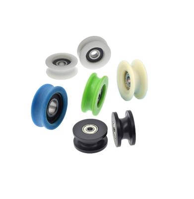 China 10x35x9 mm 6000 U Groove High Quality Polyformaldehyde POM Coated Ball Bearings for sale