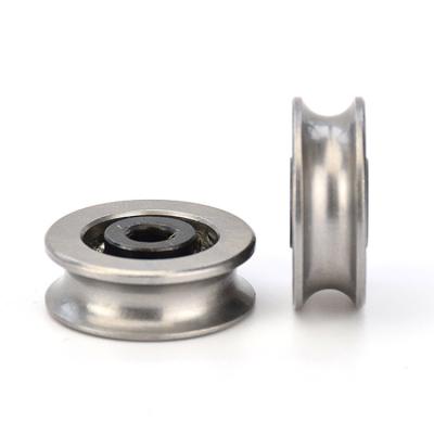 China 5x19x5mm Carbon Steel Galvanized Non-Standard Track Roller Bearings for sale