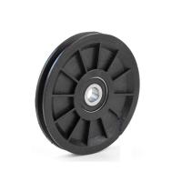 China 12x50x30 mm Non-standard Wire Rope Pulley Bearings / Plastic Sliding Door Roller /Nylon Pulley Bearing for sale