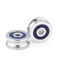 China 6x33x8mm Galvanized Iron Track Roller Bearings for sale