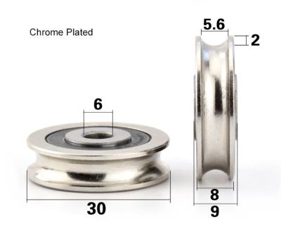 China 10.3x73x19.5mm Aluminium Alloy Nonstandard 6202 Track Roller Bearings for sale