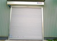 China Galvanized Steel Security Door With Remote Control For Outdoor Use for sale