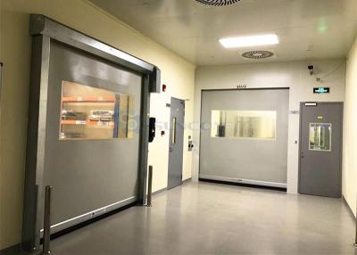 China Stainless Steel High Speed Roll Up Door With Servo Control for sale