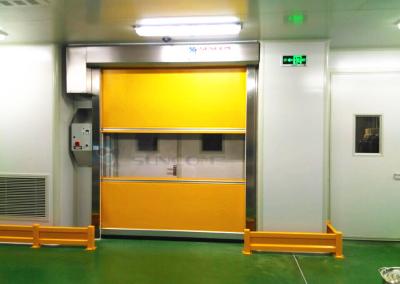 China 304 Stainless Steel Door Frame High Speed Doors In Different Condition for sale