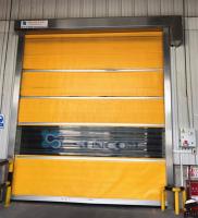 China High Performance Industrial High Speed Door Low Noise 0.5-1.0m/s Closing Speed Optional Lighting for sale