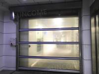 China High Frequent Using Automatic Industrial High Speed Shutter Door PVC Curtain for sale