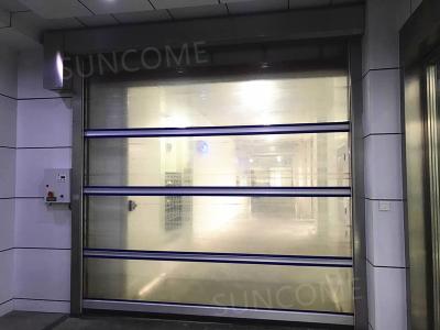China High Frequent Using Automatic Industrial High Speed Shutter Door PVC Curtain for sale