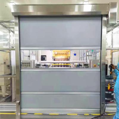 China Industrial High Speed Doors  With Brush Seals and Rubber Seals for sale