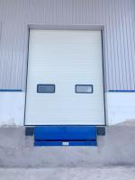 China 40mm Thickness Door Panel Sectional Industrial Doors For Entrance for sale