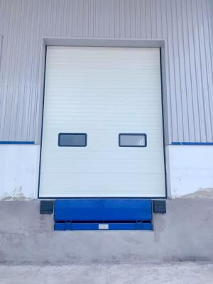 China 40mm Thickness Door Panel Sectional Industrial Doors For Entrance for sale