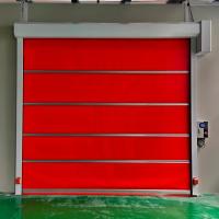 China Colorful PVC Door Frame High Speed Industrial Doors Used In Chemical Industry for sale