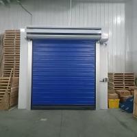 China Logistics Optimized Cold Storage High Speed Cooler Doors Waterproof for sale