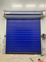 China Insulated Self Heating Anti Condensation High Speed Cold Room Doors Wind Resistance for sale