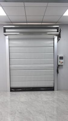 China Servo system Self Repair High Speed Roll Up Freezer Doors For Cold Chain Area for sale
