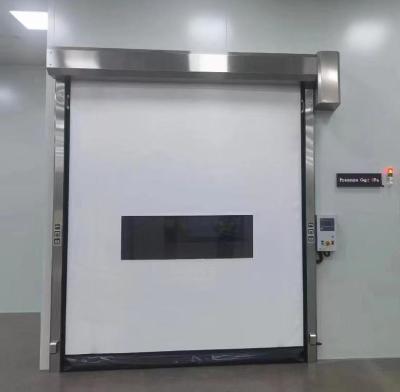 China Self Repairing High Speed Zipper Door For Inside Application for sale