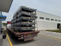 China Grey Electric Hydraulic Dock Leveler of Fine Steel Plate for sale