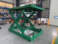 China Fixed Hydraulic Adjustable Scissor Lift Table 500kg For Laoding Bay for sale