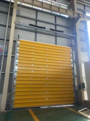 China Industrial Aluminum Overhead Lifting Sectional Door Vertical Lift For Loading Bay for sale
