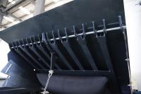 China Environment - Friendly Airbag Dock Leveler 220V Two Free Bumpers for sale