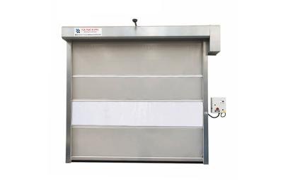 China Modern Workhouse High Speed Roll Up Door Aluminum Frame Work On Machine for sale