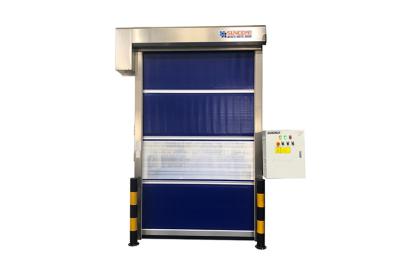 China AC 220V - 240V High Speed Roll Up Door With Shoulder Protection for sale